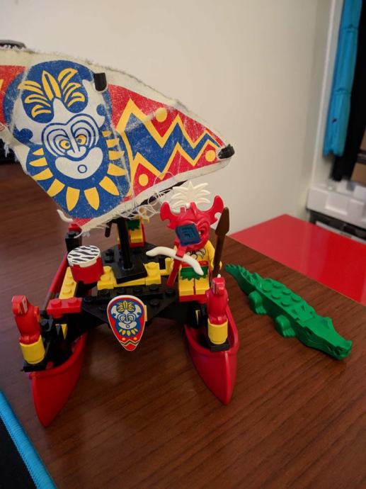 Lego Islanders set br. 6256 Islander Catamaran - 1994. g. - vintage