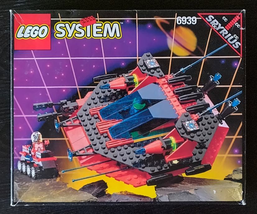 Lego kocke, set 6939 - Saucer Centurion, svemirska tema, godina 1994