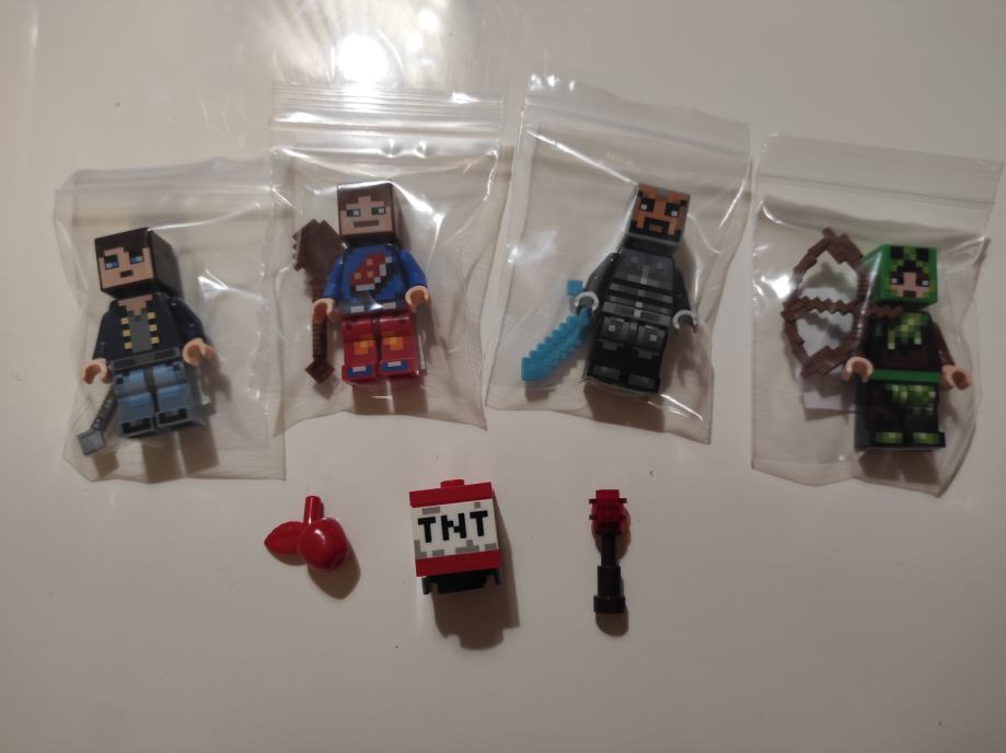 Lego Minecraft Skin Pack 1 i 2
