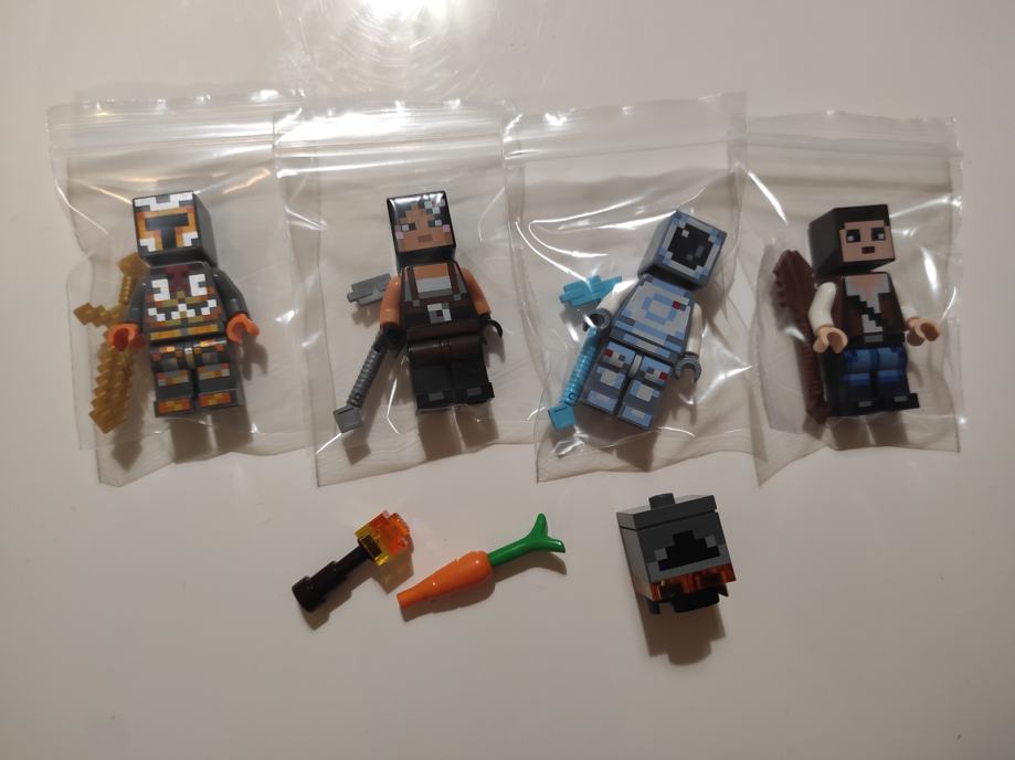 Lego Minecraft Skin Pack 1 i 2