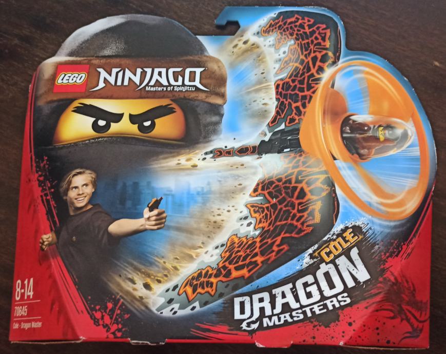 Lego Ninjago Dragon Masters 70645 Cole i 70646 Jay (2 seta) - NOVO