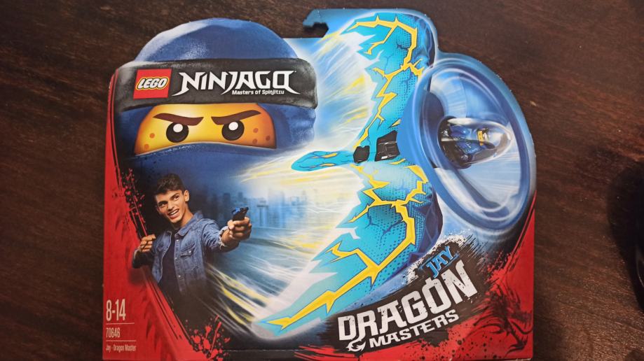 Lego Ninjago Dragon Masters 70645 Cole i 70646 Jay (2 seta) - NOVO