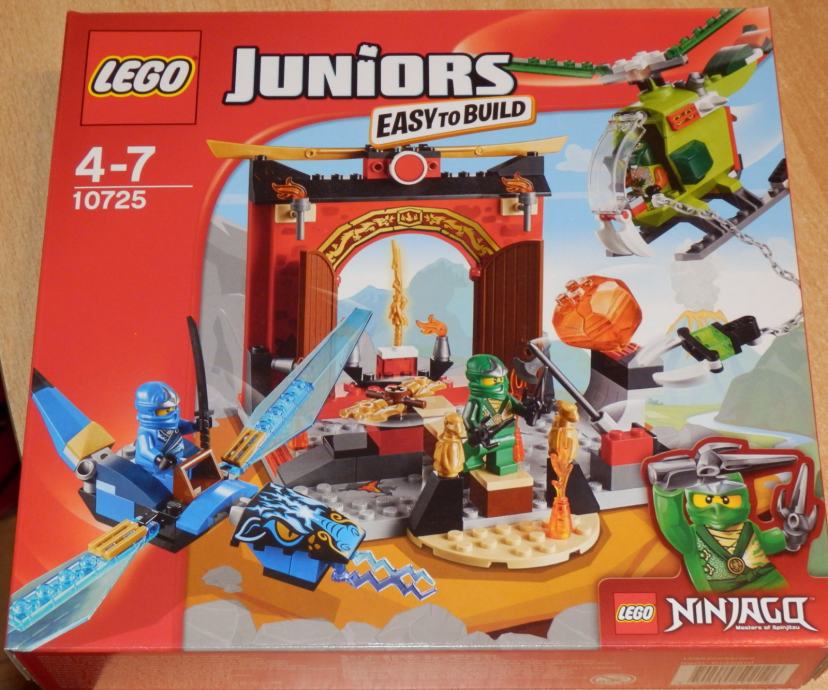 LEGO Ninjago Juniors 10725-Lost Temple-NOVO