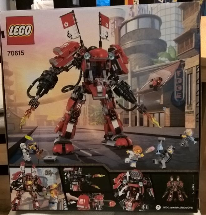LEGO Ninjago Movie 70615- Fire Mech - NOVO