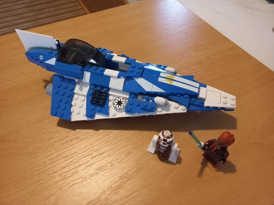 LEGO Star Wars Plo Koons Jedi Starfighter (8093)
