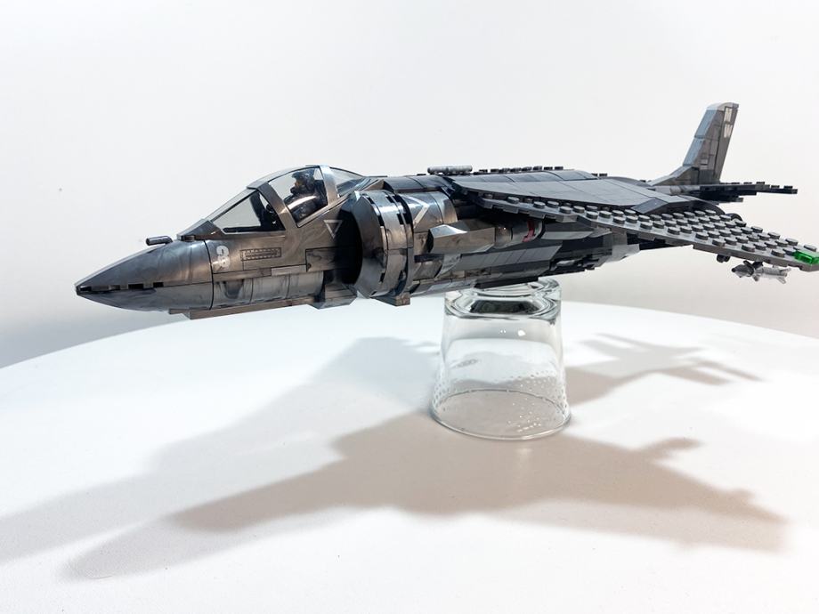 Mega Bloks Harrier II Call of Duty Combat Fighter jet