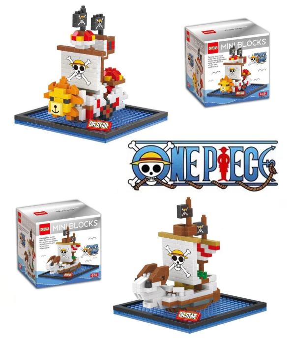 ONE PIECE brod LEGO stil mini figurice Thousand Sunny / Going Merry