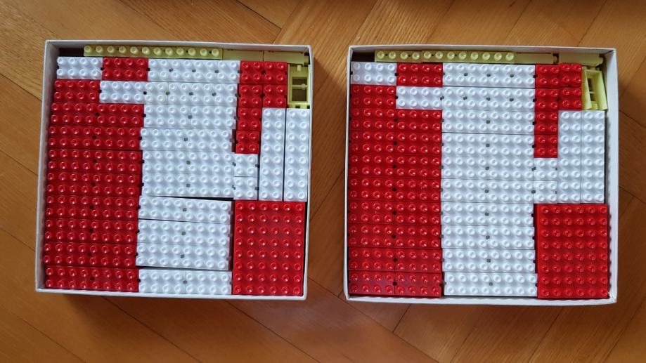 VINTAGE STARE KOCKE- PLASTIC BUILDING SET- PANDEM LEGU