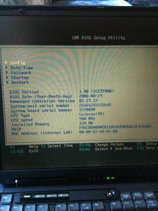 Laptop IBM Thinkpad R30
