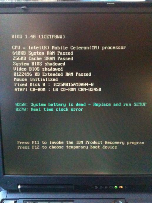 Laptop IBM Thinkpad R30