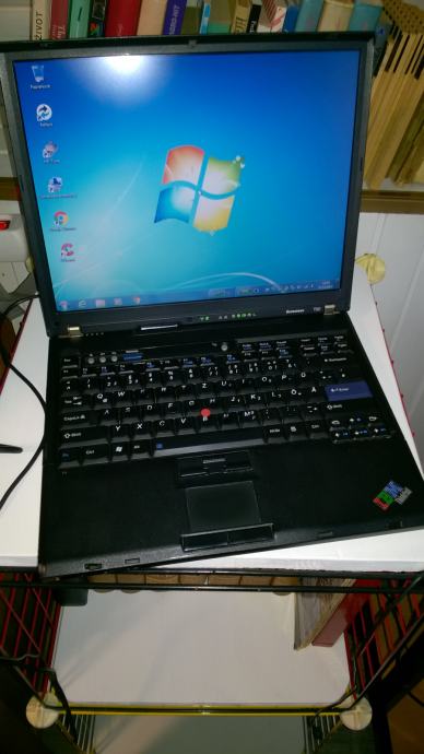 Lenovo/IBM Thinkpad T60 #3 500GB, 2.2GHz, 3GB, ekran 14 - 1024x768