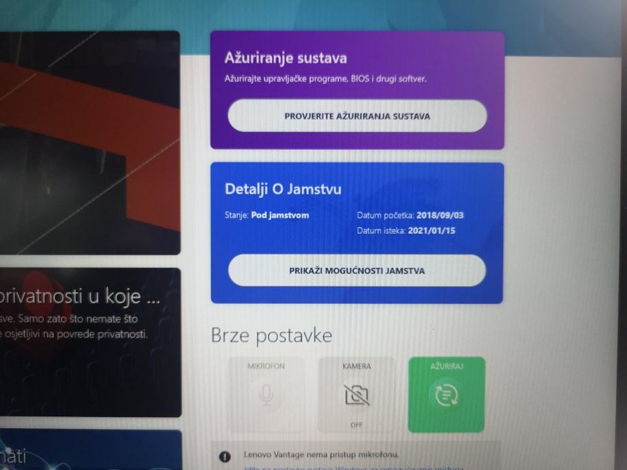 LENOVO LEGION Y530, I5 8300H, 16GB, SSD256+HDD1TB, GTX1050 4GB!4699KN!
