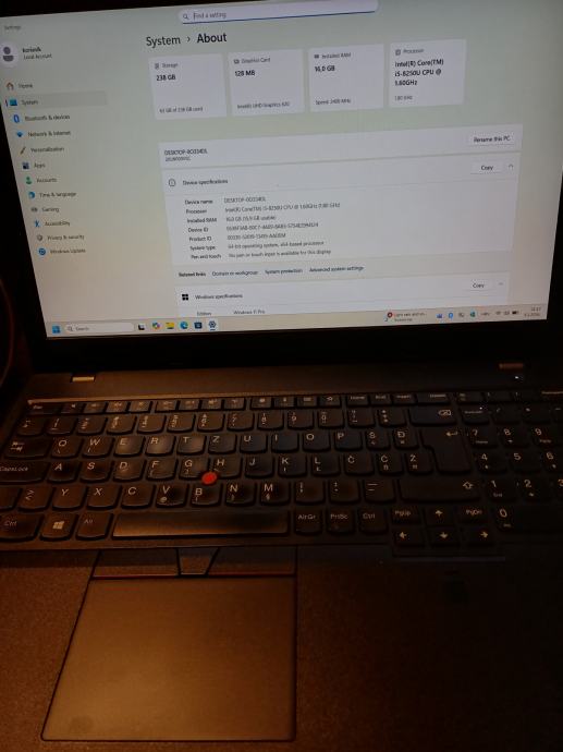 Lenovo ThinkPad L580