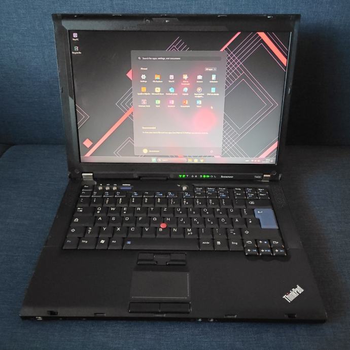 Lenovo ThinkPad T400 14 - Windows 11+Office