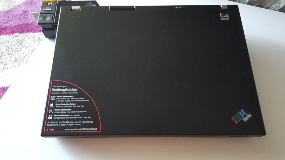 ThinkPad Lenovo R61i, Core2Duo T5250, 1.5GHz,4GB RAM,320GB 2.5 HDD