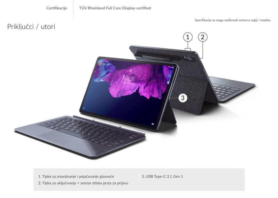 Lenovo tab p11 pro for sale, with Lenovo pencil and case-keyboard as a