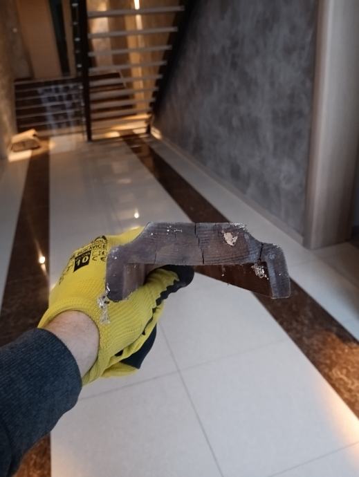 Drvene letvice za ogradu - balkon