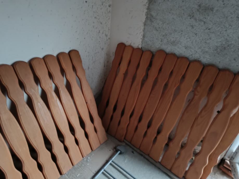 Drvene letvice za ogradu