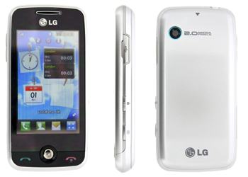 LG GS 290 silver