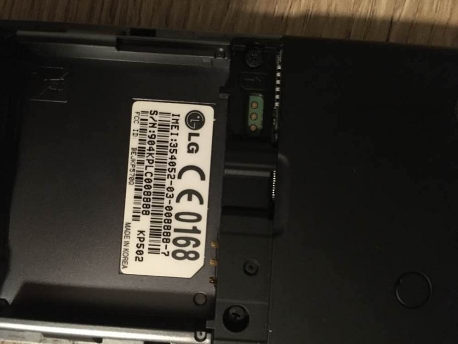 LG KP 502 VIP