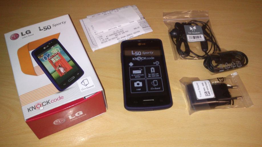 LG L50 Sporty | NOVO | VIP