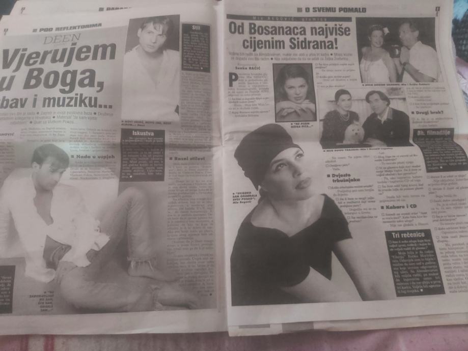 AZRA MAGAZIN 2002 GODINA STORY MIA BEGOVIC
