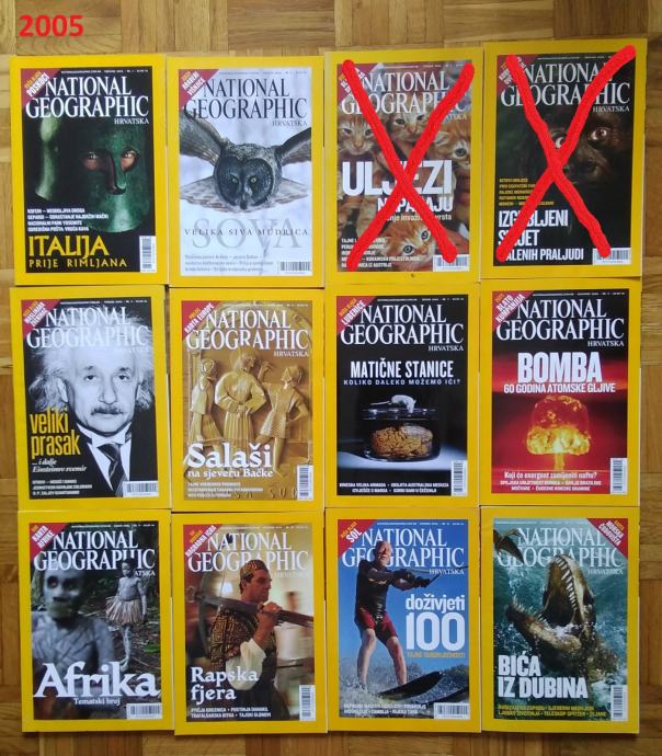 National geographic magazine HR 2005