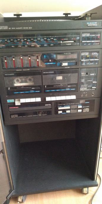 Amstrad CD2000 - glazbena linija (ploča + radio + kazetofoni + CD)