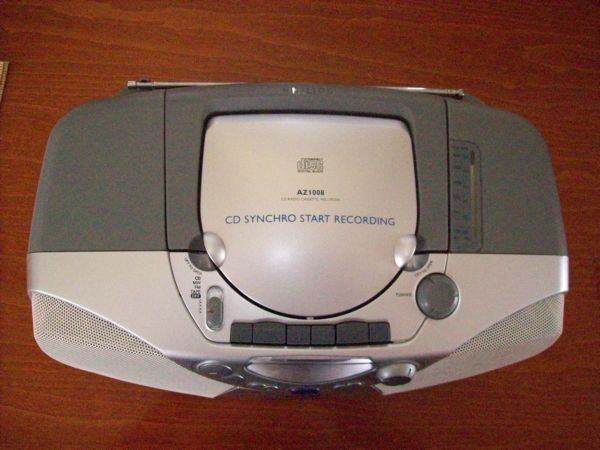 cd radio cassete recorder philips AZ1008