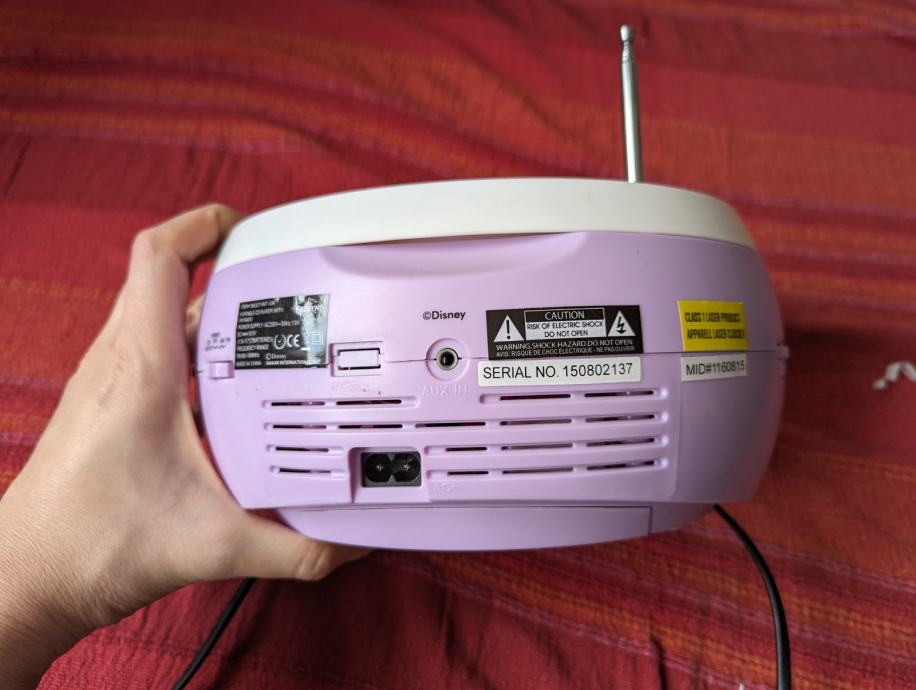 Frozen radio i cd player
