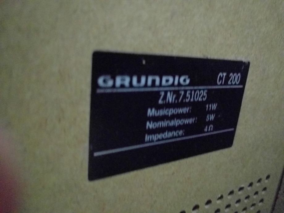 Grundig compact center CC 200 a MK II