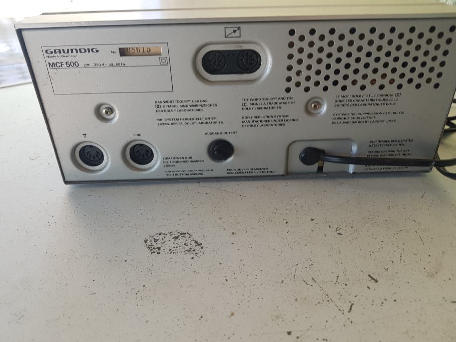 Grunding MCF 5oo radio tuner