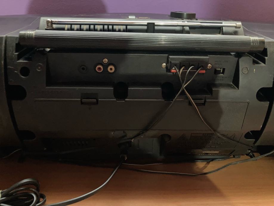 JVC PC-W333 Boombox Ghetto Blaster retro kazetofon
