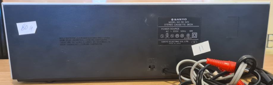 KAZETOFON SANYO RD S20