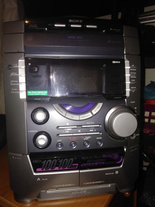 Linija Sony MHC-BX7