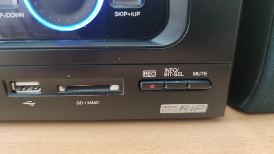 MINI-HIFI digitalna LINIJA Quadro MC355-USB