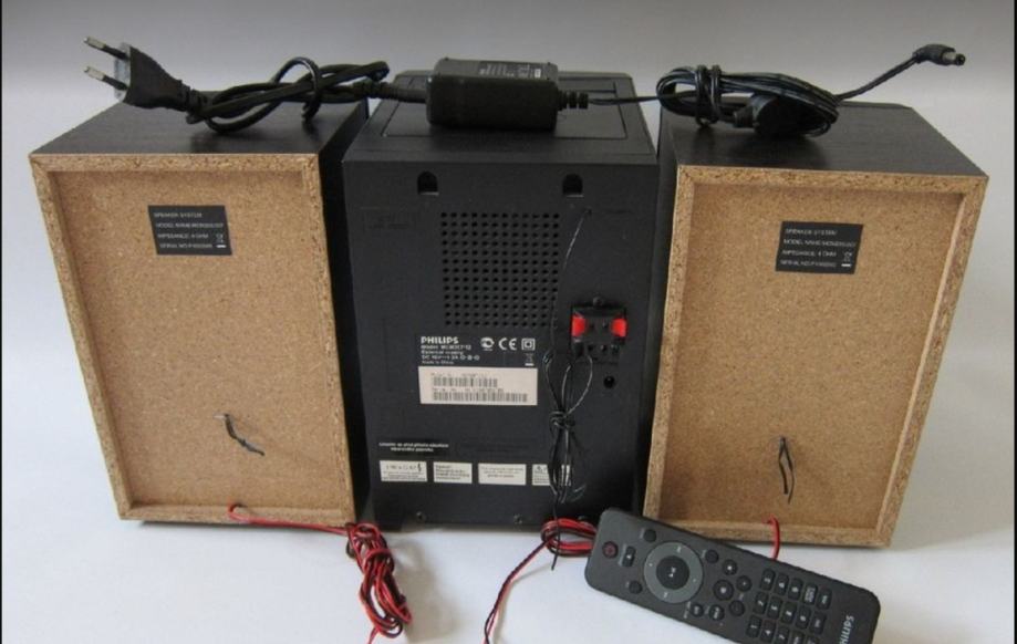 MINI - linija ( Hi-Fi ) crna +kasetofon