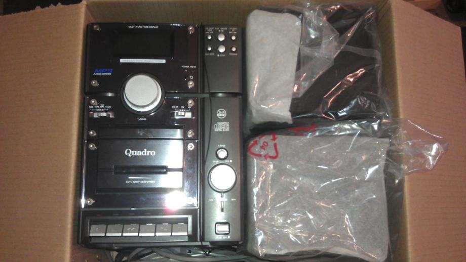 Mini linija Quadro - CD, kazetofon, radio
