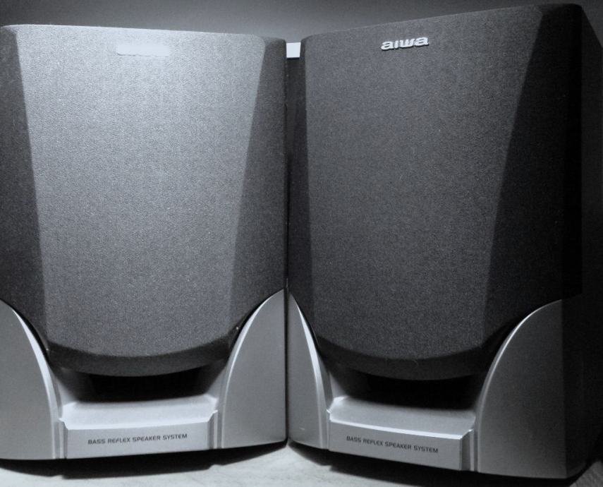MUZIČKA LINIJA AIWA NSX-R10 SA DALJINSKIM I ZVUČNICIMA