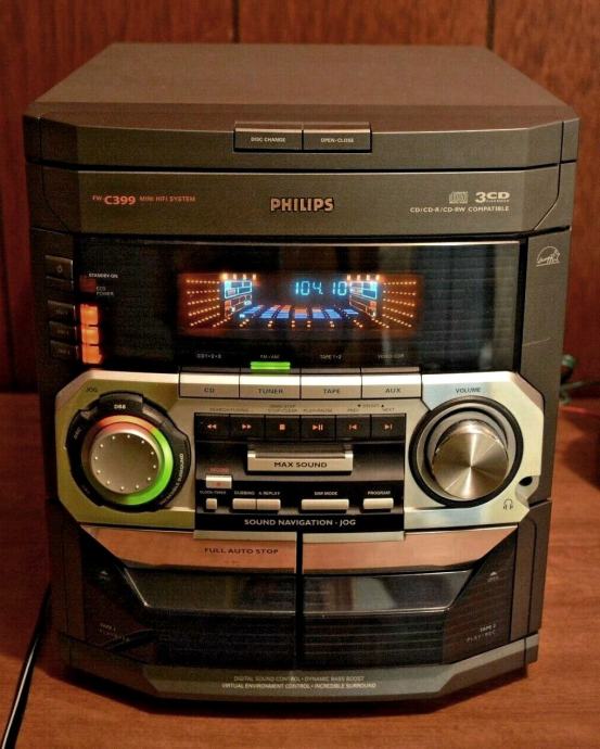 MUZIČKA LINIJA PHILIPS FW-C399 SA DALJINSKIM