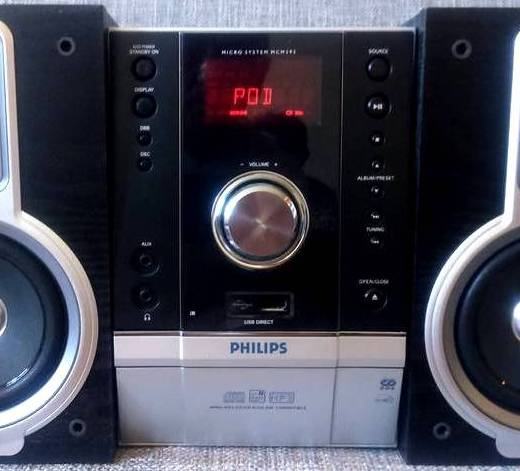 MUZIČKA LINIJA PHILIPS MCM-393 SA ZVUČNICIMA I DALJINSKIM (sa USB)