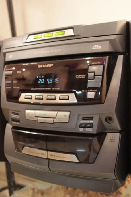MUZIČKA LINIJA SHARP CD-430 SA DALJINSKIM