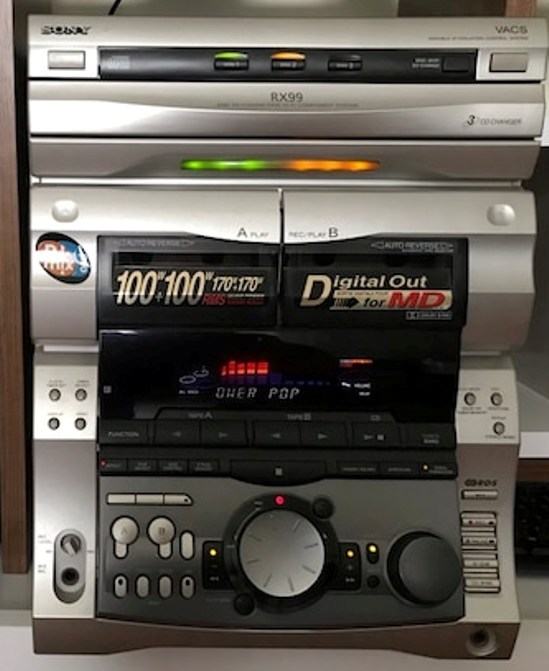 LINIJA SONY HCD-RX99 SA DALJINSKIM I ZVUČNICIMA