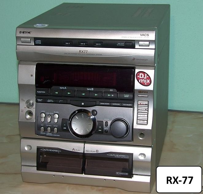 MUZIČKA LINIJA SONY RX77 SA DALJINSKIM