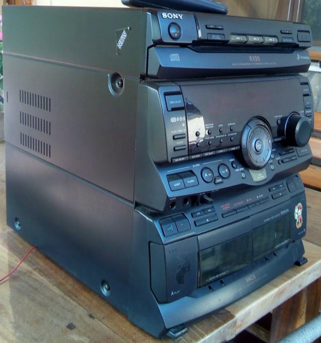 LINIJA SONY HCD-RX90 SA DALJINSKIM