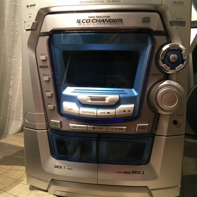 Panasonic SA-AK200 linija / greška kod uklj. / bez zvučnika