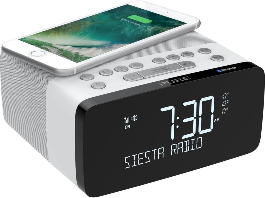 Radio budilica s bežičnim punjenjem PURE Siesta Charge DAB/DAB+ i FM