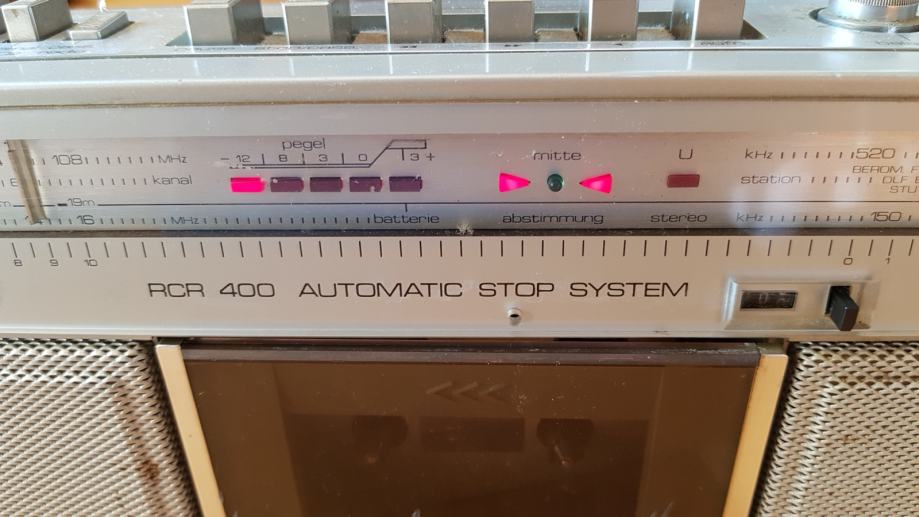 RADIO KASETOFON BOOMBOX SABA 400