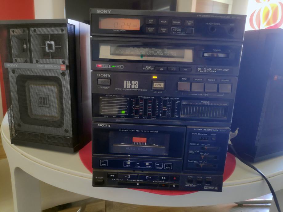 Rijetka HIFI linija SONY FH-33 Made in Japan