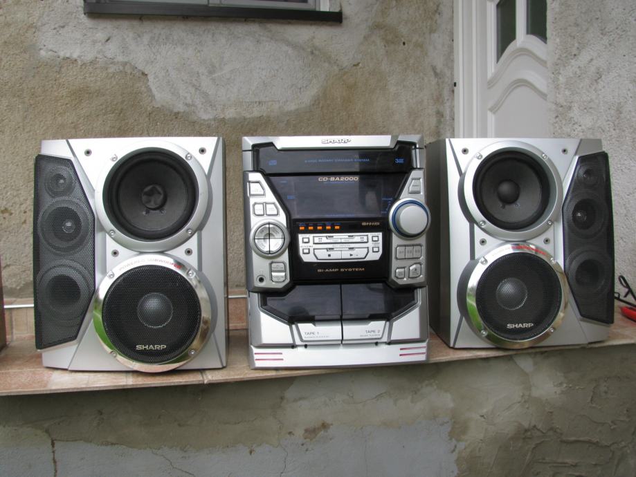 sharp cd-ba2000 glazbena linija